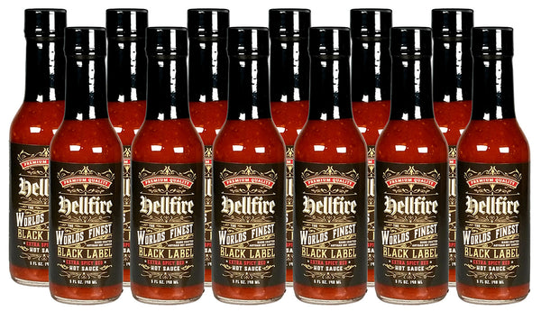 Hellfire Black Label Red Sauce – Hellfire Hot Sauce
