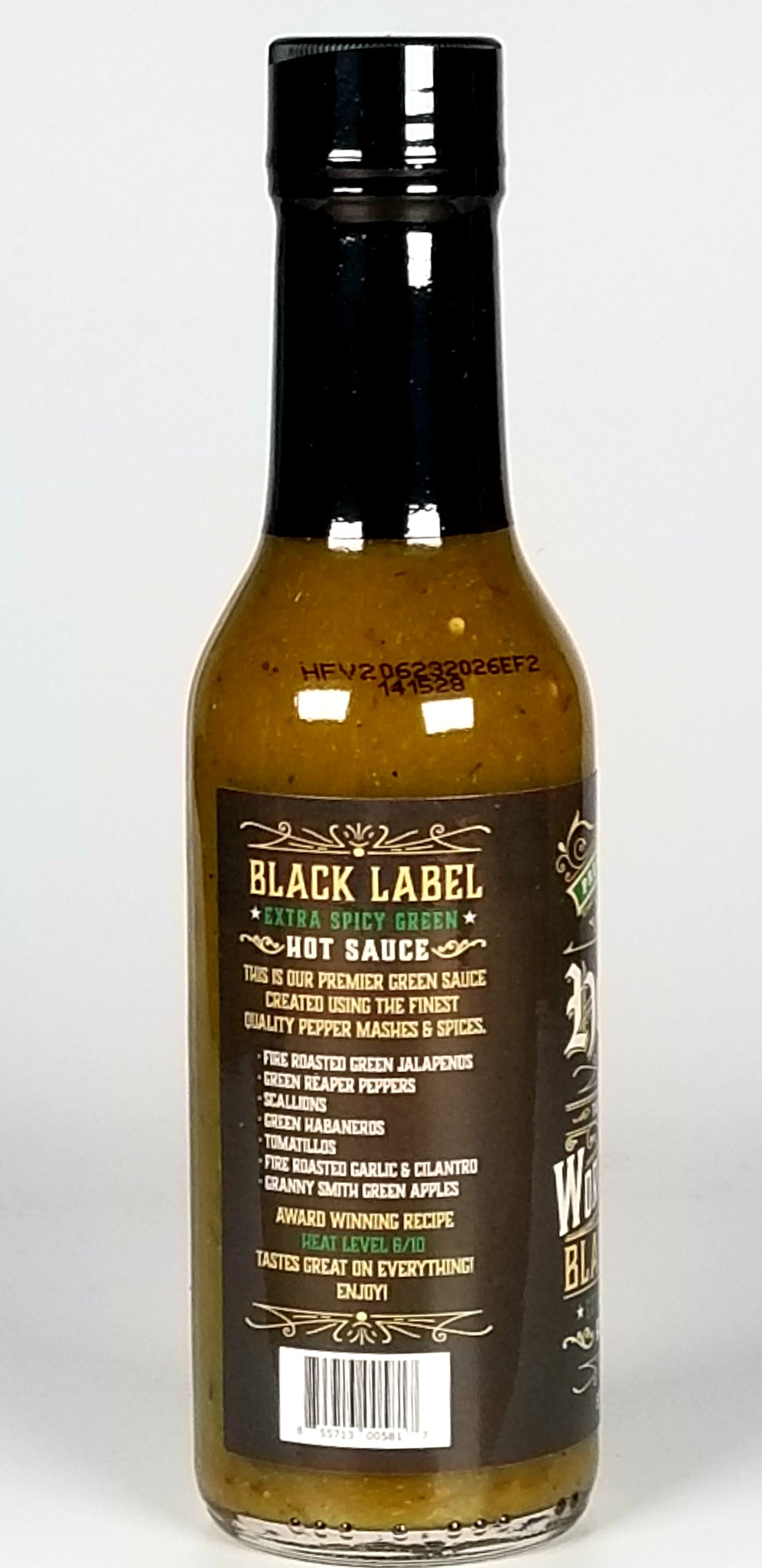 Red and Green Hellfire Black Label Combo Pack Extra Spicy Hot Sauce ...