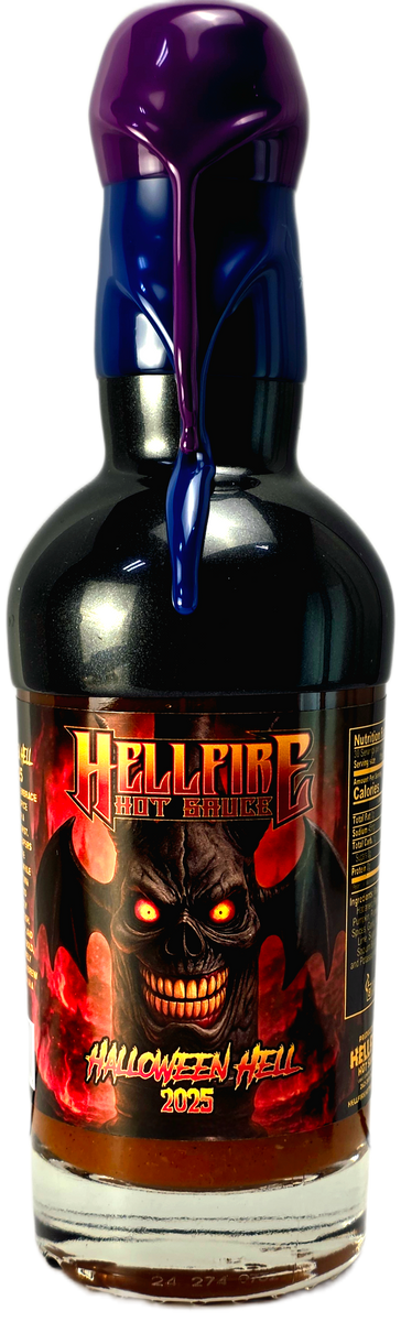 2025 Hellfire Halloween Hell Prestige "Bat" Art Bottle by Jon May ...