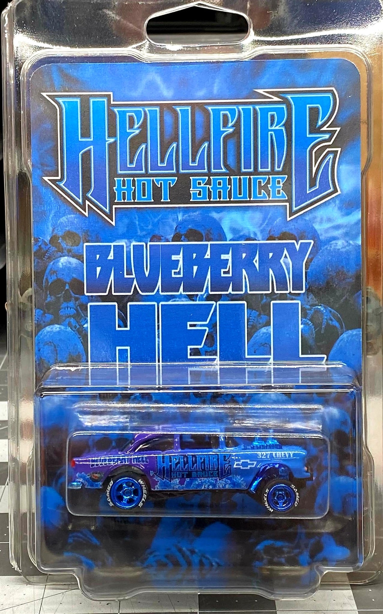 Very Limited Edition Custom Made Hellfire "Blueberry Hell" Diecast Car ...
