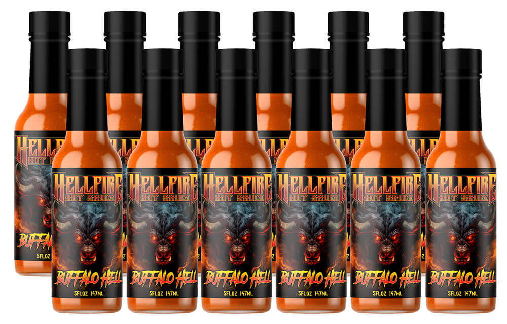 Hellfire Buffalo Hell Hot Sauce New!