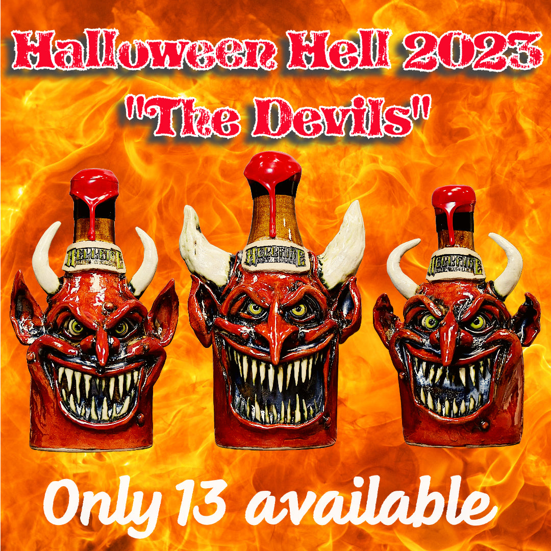 2023 Halloween Hell Art Bottle Release the "Devil Bottle" – Hellfire ...