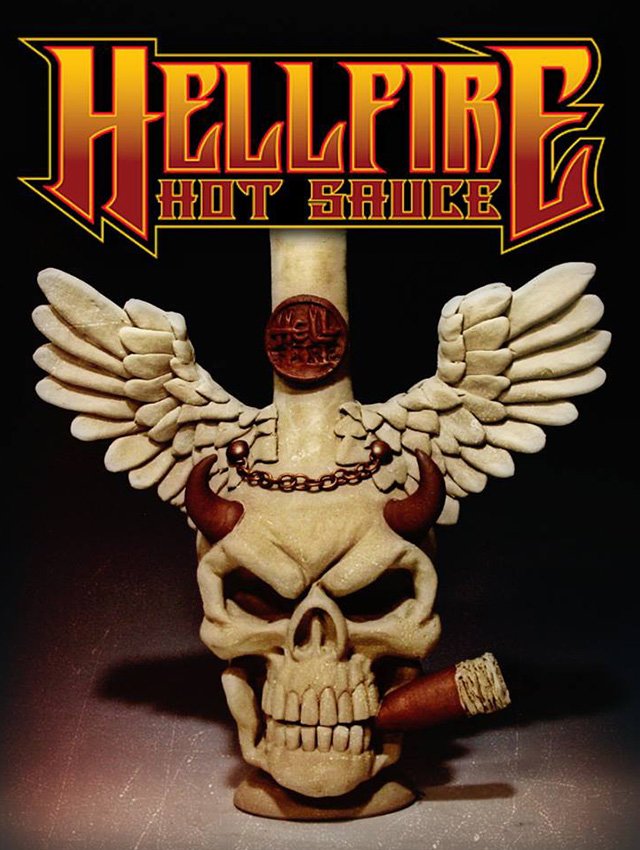 2017 Hellfire Prestige Art Bottle – Hellfire Hot Sauce