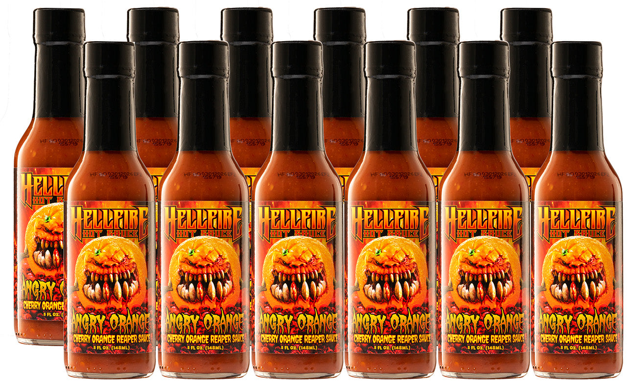 Angry Orange - Cherry Orange Reaper Hot Sauce – Hellfire Hot Sauce