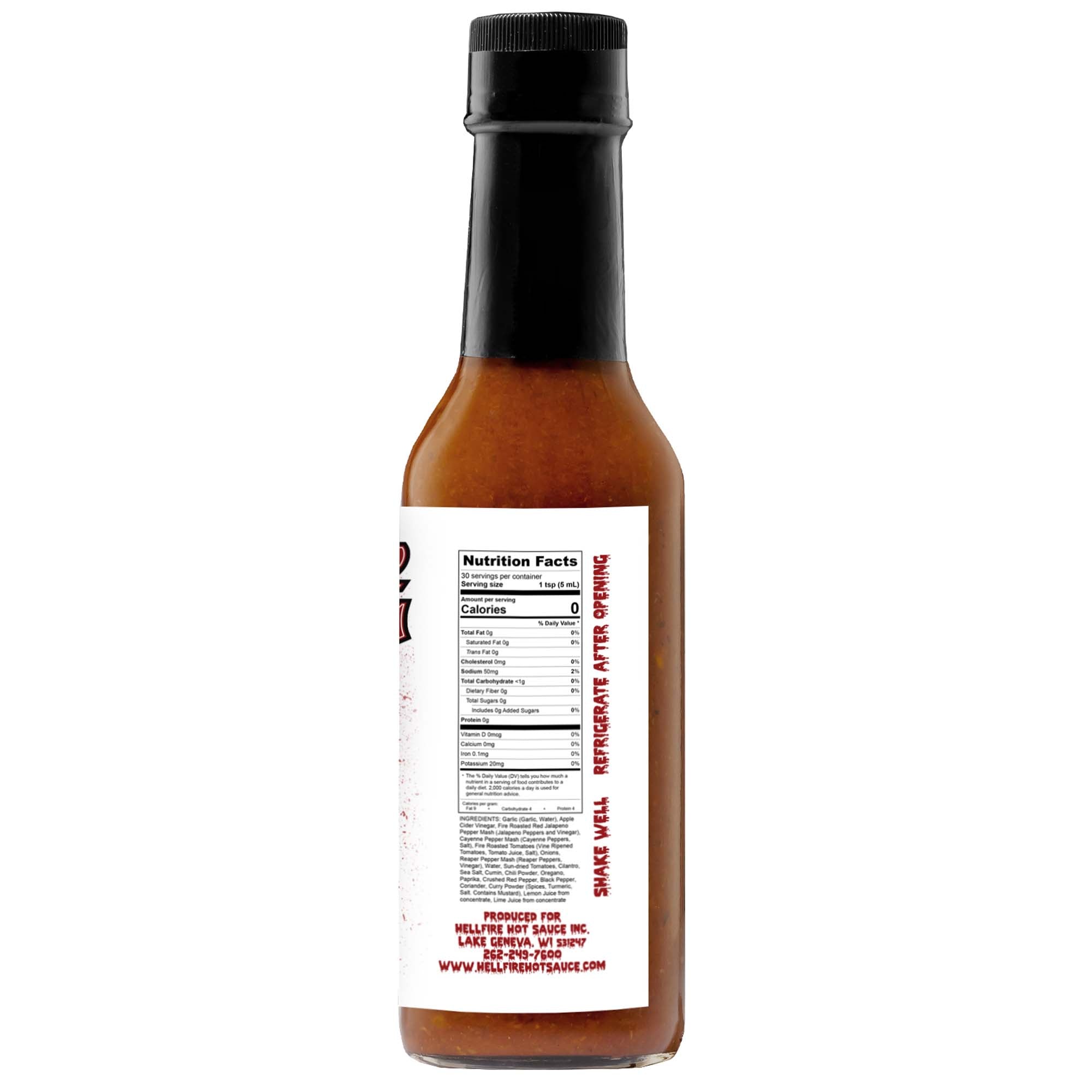 Bloody Snot - Red Reaper Garlic Hot Sauce – Hellfire Hot Sauce