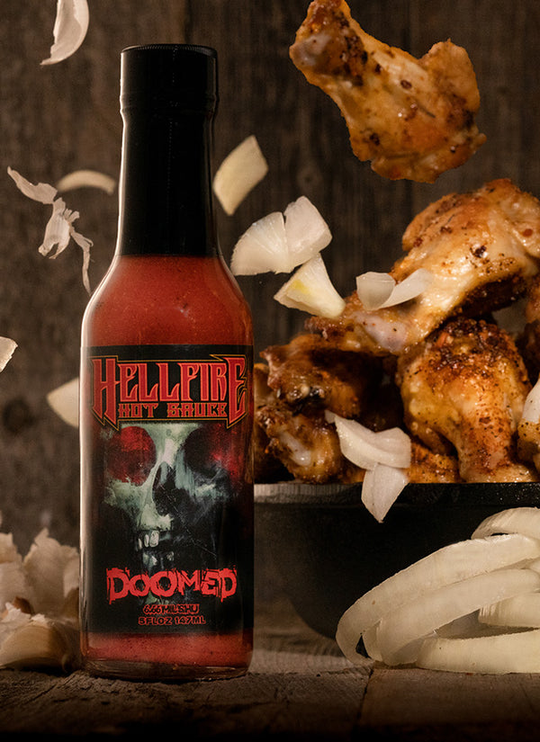DOOMED – the Hottest Hot Sauce in the World – Hellfire Hot Sauce