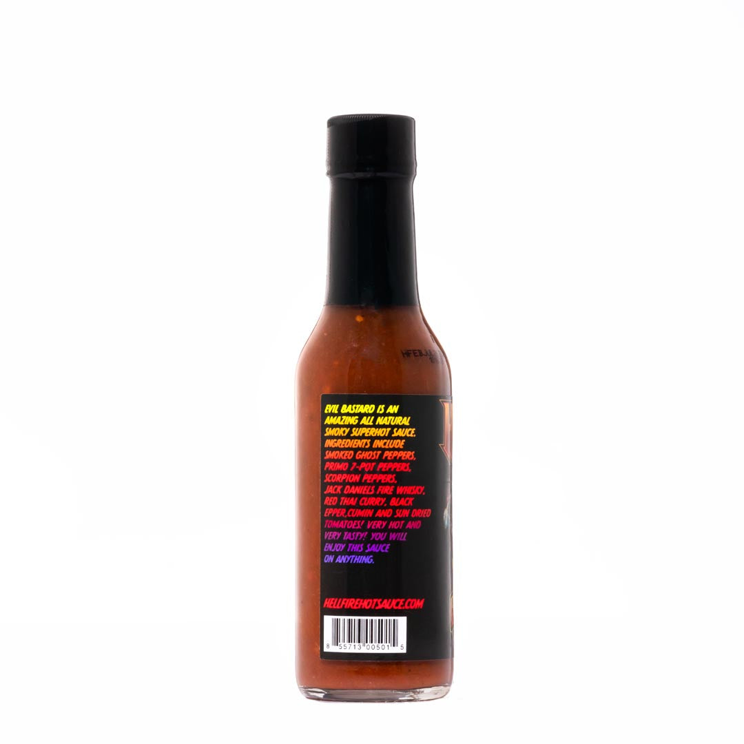 Evil Bastard - Our Extremely Hot Ghost Pepper Sauce – Hellfire Hot Sauce