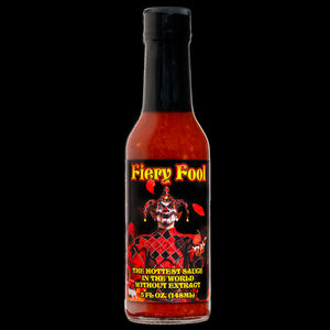 Fiery Fool Hot Sauce as Seen on Hot Ones! Hottest Natural Hot Sauce ...