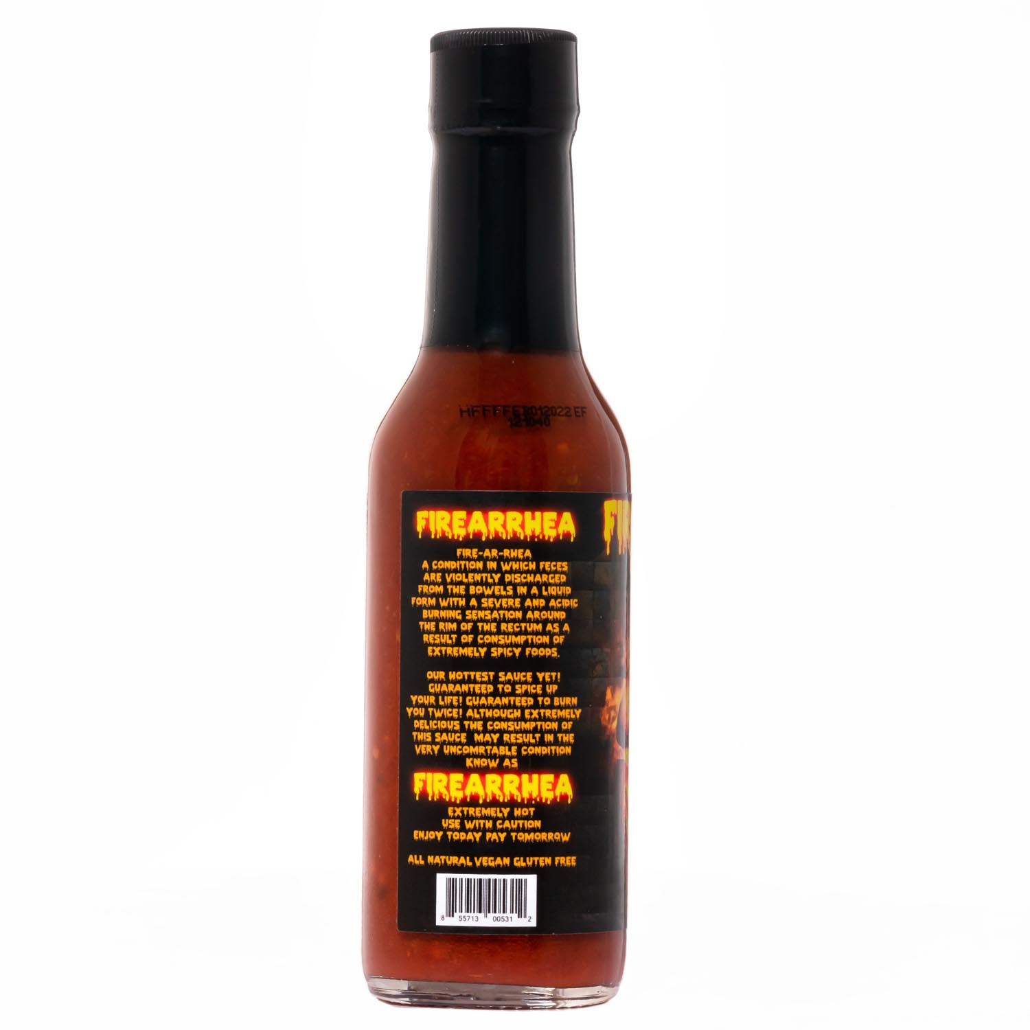Firearrhea - Hot Sauce with the World's Four Hottest Peppers ...