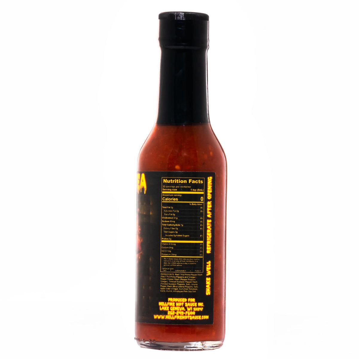 Firearrhea - Hot Sauce with the World's Four Hottest Peppers ...