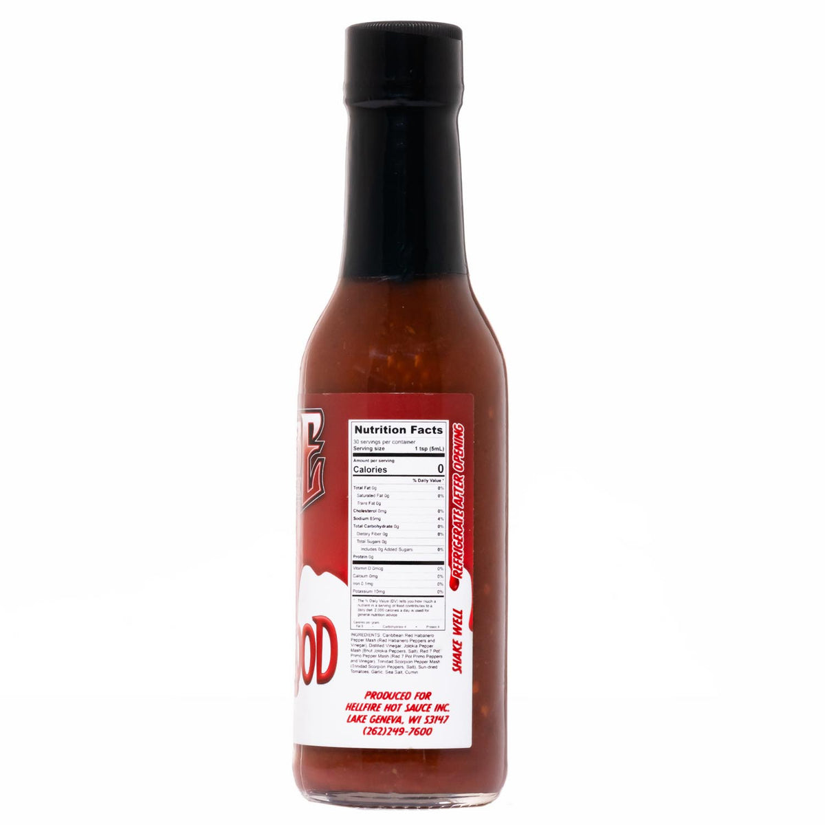 First Blood - Flavorful and Extreme Hot Sauce – Hellfire Hot Sauce