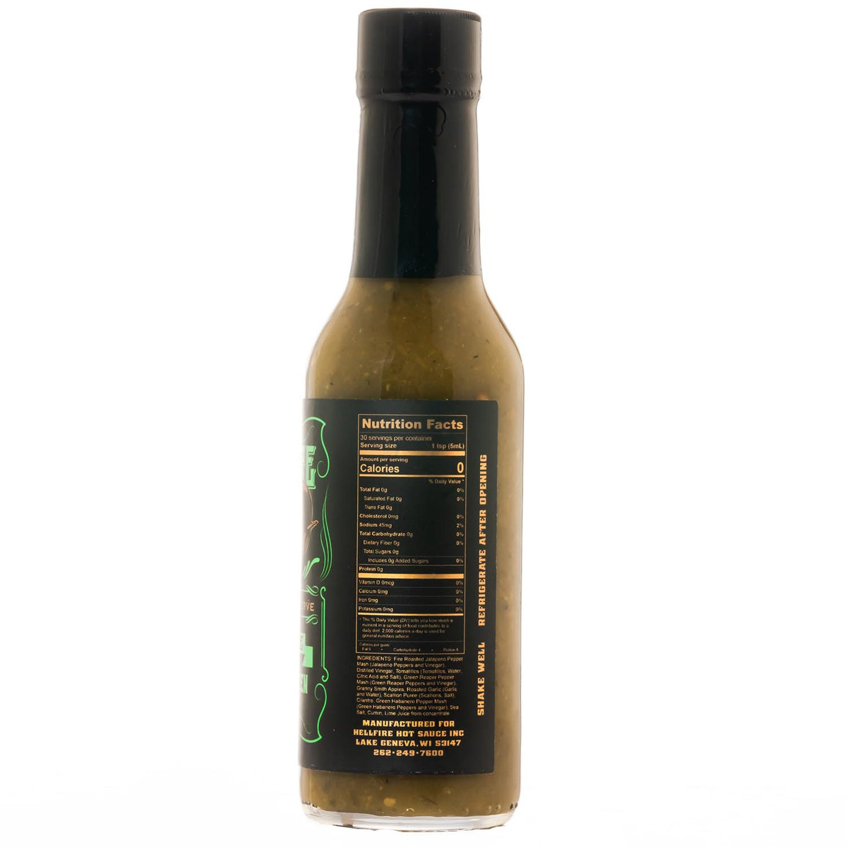 NEW! Gourmet Green - Multi-Award Winning Verde Sauce – Hellfire Hot Sauce