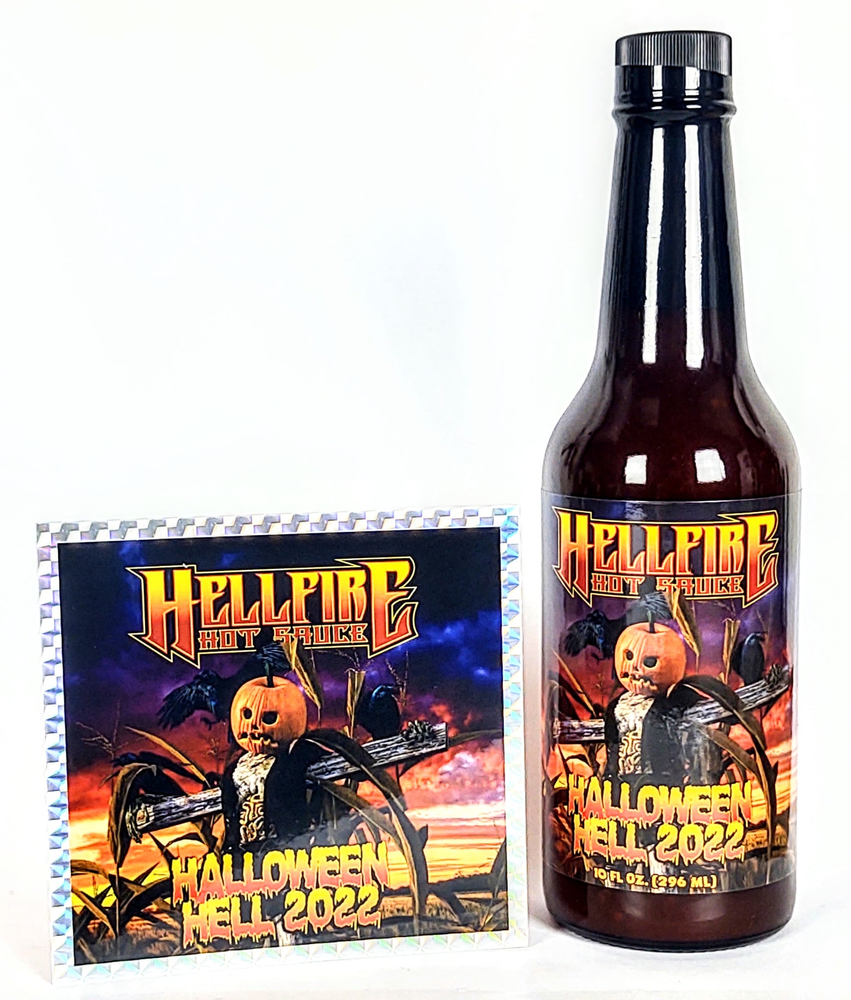 2022 Halloween Hell bottle – Hellfire Hot Sauce