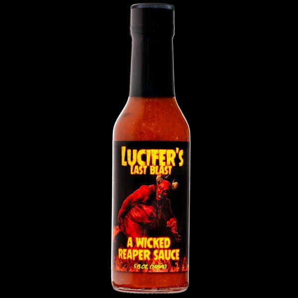Lucifer's Last Blast - A Wicked Reaper Hot Sauce! – Hellfire Hot Sauce