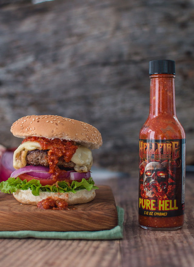 PURE HELL - Award Winning Red Pepper Hot Sauce – Hellfire Hot Sauce
