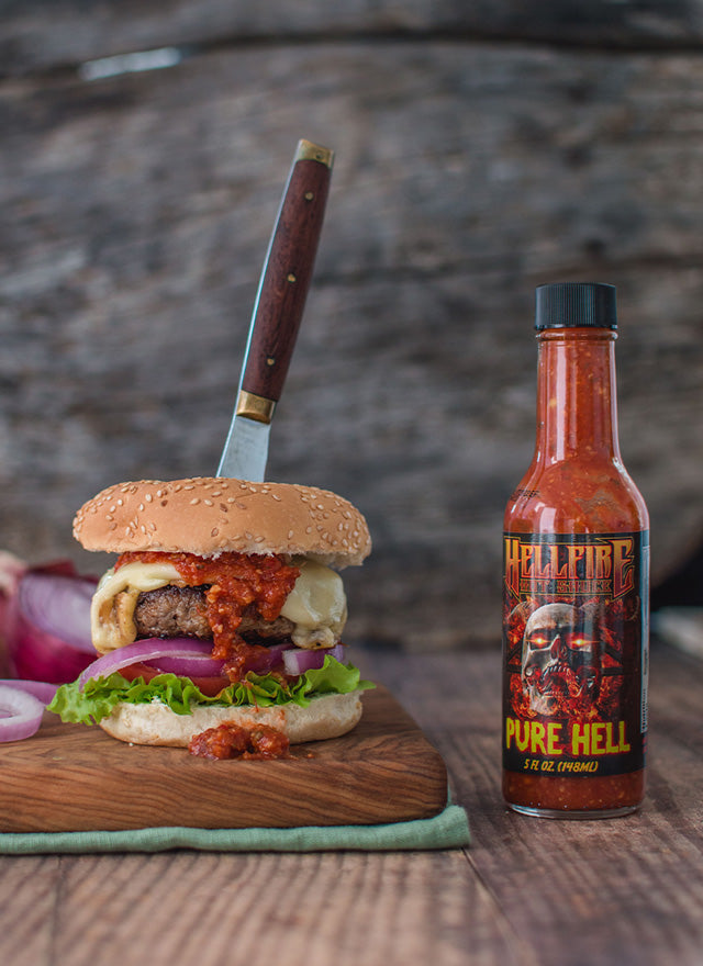 PURE HELL - Award Winning Red Pepper Hot Sauce – Hellfire Hot Sauce