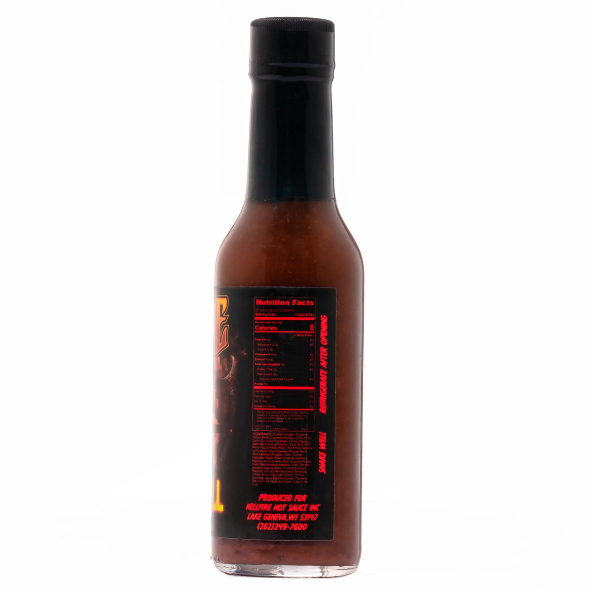 PURE HELL - Award Winning Red Pepper Hot Sauce – Hellfire Hot Sauce