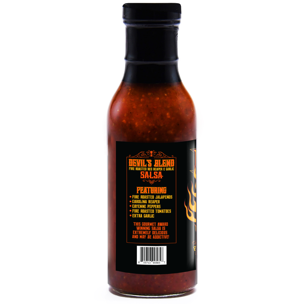 Devil's Blend - Fire Roasted Red Reaper & Garlic Salsa 12 oz – Hellfire ...