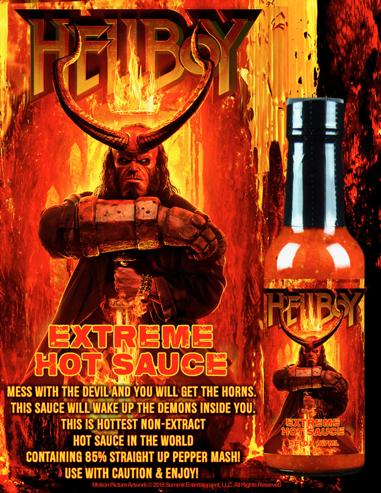Extreme - Hellboy Hot Sauce – Hellfire Hot Sauce