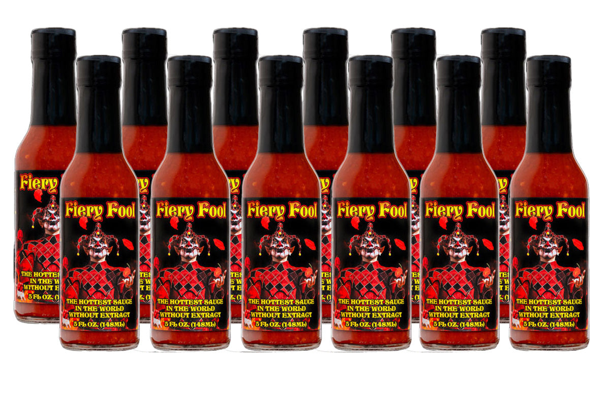 Fiery Fool Hot Sauce as Seen on Hot Ones! Hottest Natural Hot Sauce ...