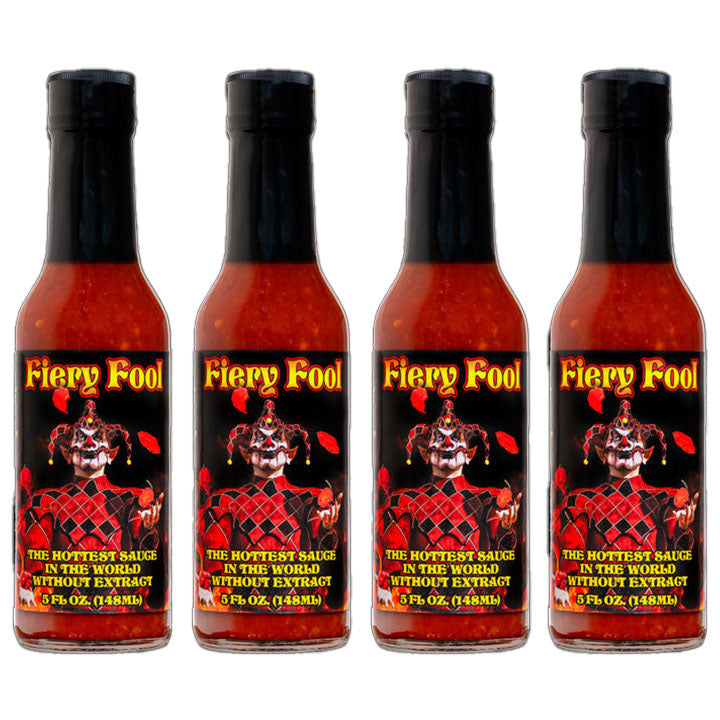 Fiery Fool Hot Sauce as Seen on Hot Ones! Hottest Natural Hot Sauce ...