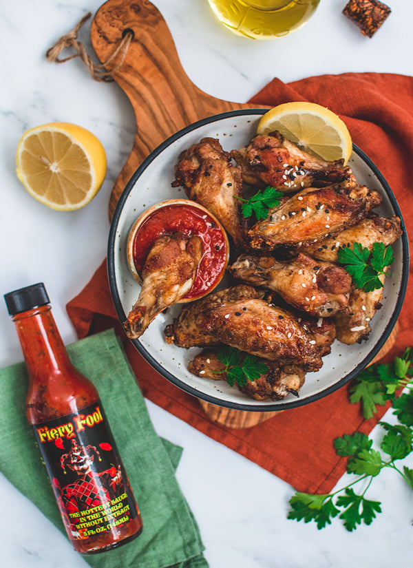 Fiery Fool Hot Sauce as Seen on Hot Ones! Hottest Natural Hot Sauce ...