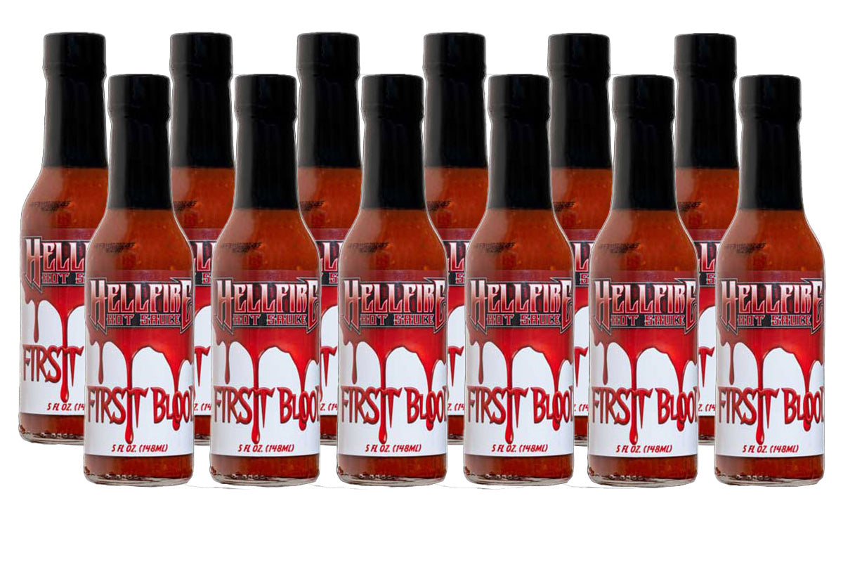 First Blood - Flavorful and Extreme Hot Sauce – Hellfire Hot Sauce