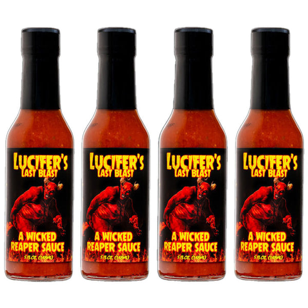 Lucifer's Last Blast - A Wicked Reaper Hot Sauce! – Hellfire Hot Sauce