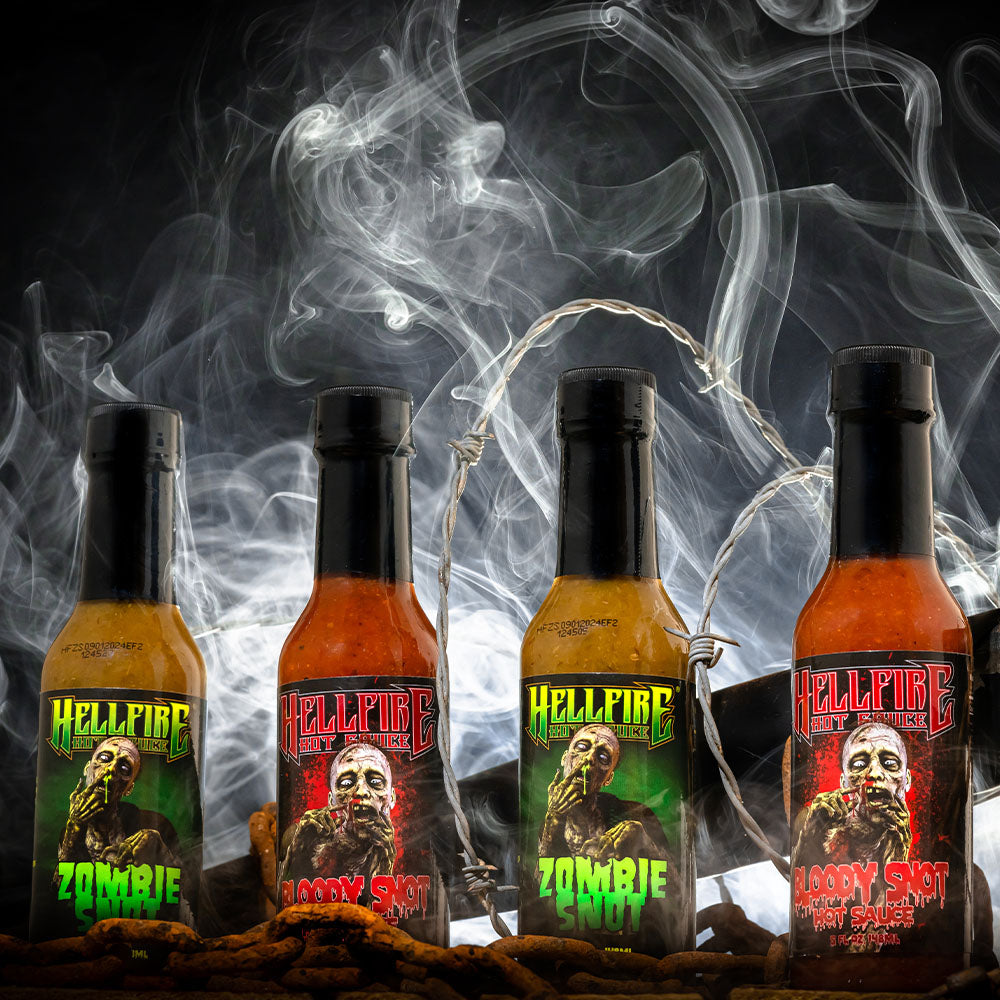The Hellfire Hot Sauce "Snot Pack" Gift Pack – Hellfire Hot Sauce