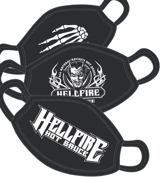 Buy 3 Masks and Get FREE Shipping – Hellfire Hot Sauce